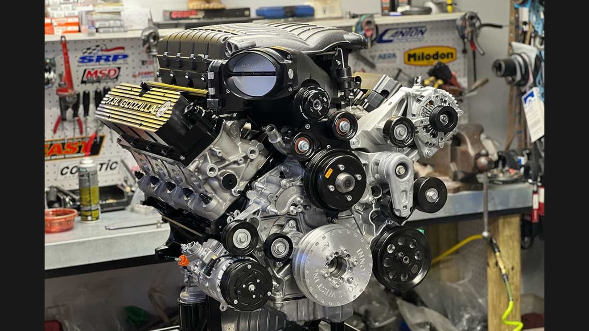 Godzilla V8 Supercharged 1000 HP Engine For $39,000: Ford Power In A Kit