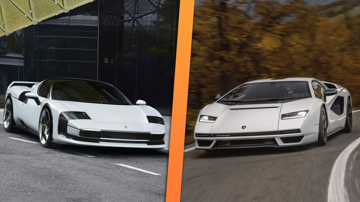 Ferrari SC40 Vs Lamborghini Countach: Modern Tributes Compared