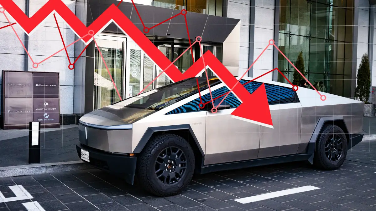 Tesla Cybertruck Sales Plunge 50% In 2025: What Went Wrong?
