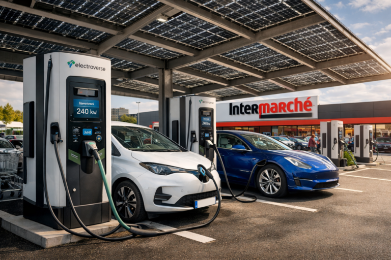 3 000 Bornes De Recharge Ultra-rapides Chez Intermarché : Le ...